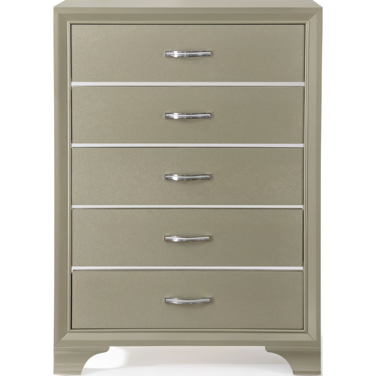 Acme 26246 Carine Chest in Champagne