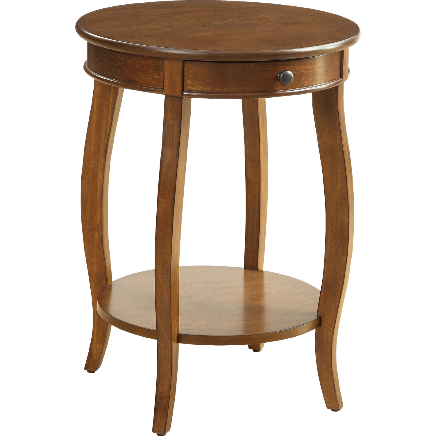 Acme 82814 Alysa End Table in Walnut Finish Wood