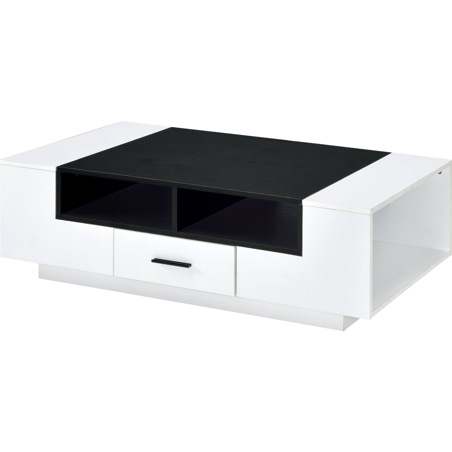 Acme 83135 Armour Coffee Table in White & Black