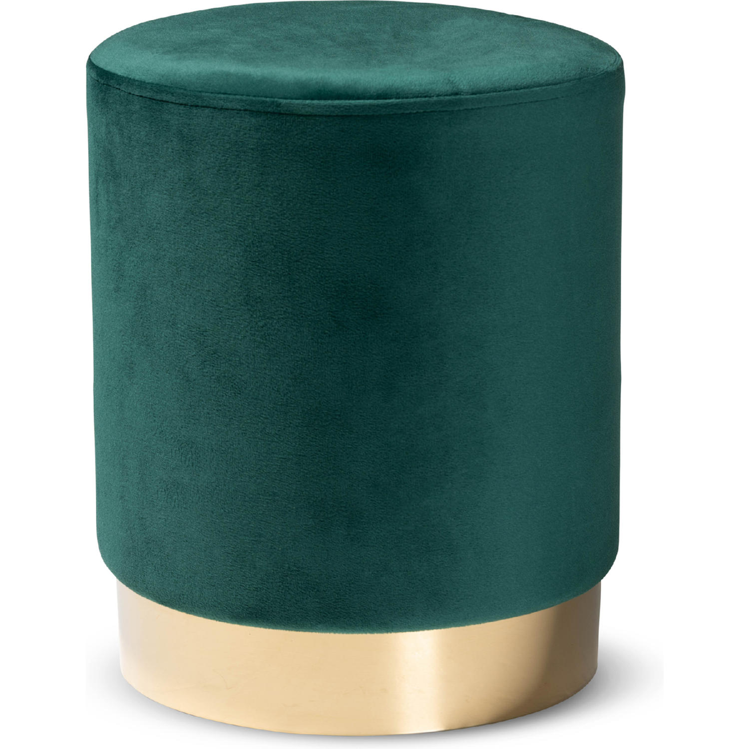 Baxton FZD020219-Green Velvet-Ottoman Chaela Ottoman in Green Velvet ...