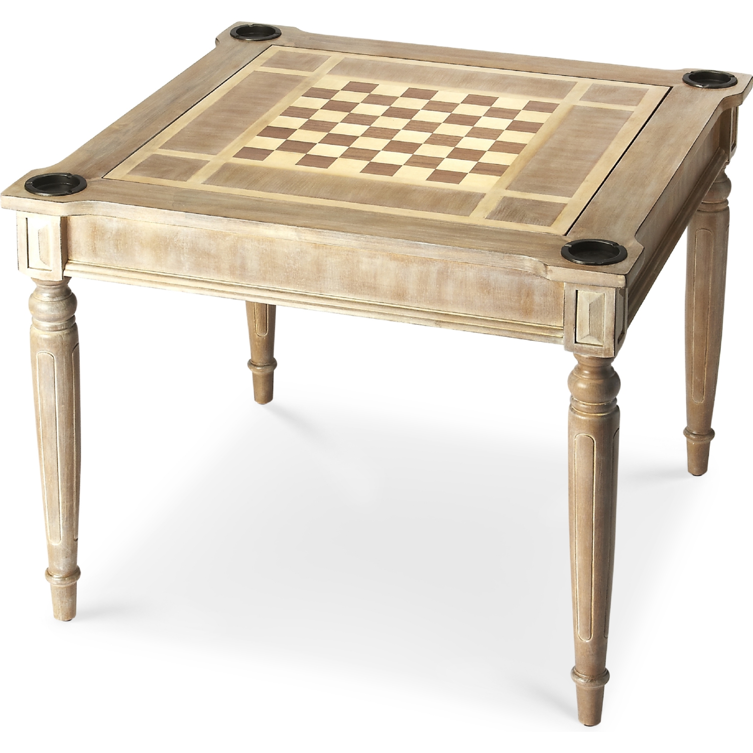 Butler 837247 Vincent Driftwood Multi Game Card Table
