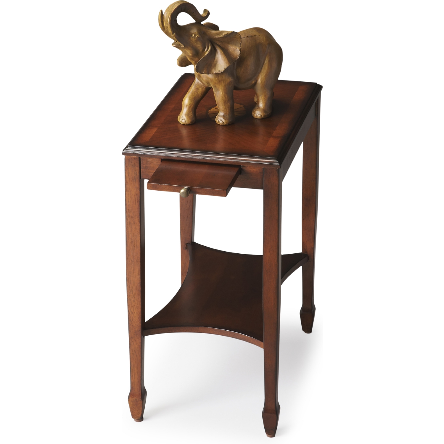 Butler 4107101 Gilbert Olive Ash Burl Side Table