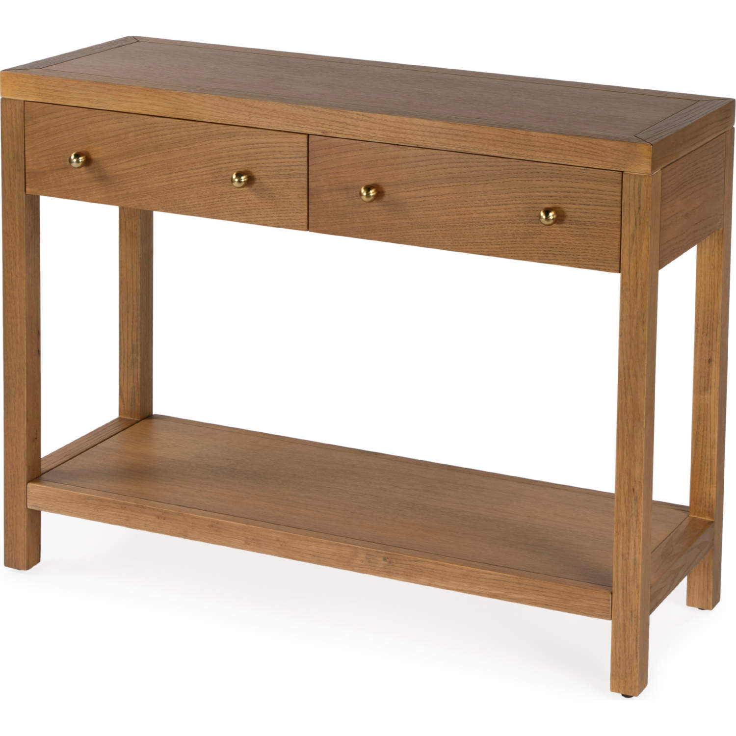 Butler 5739452 Celine 2 Drawer Console Table in Wire Brushed Natural ...