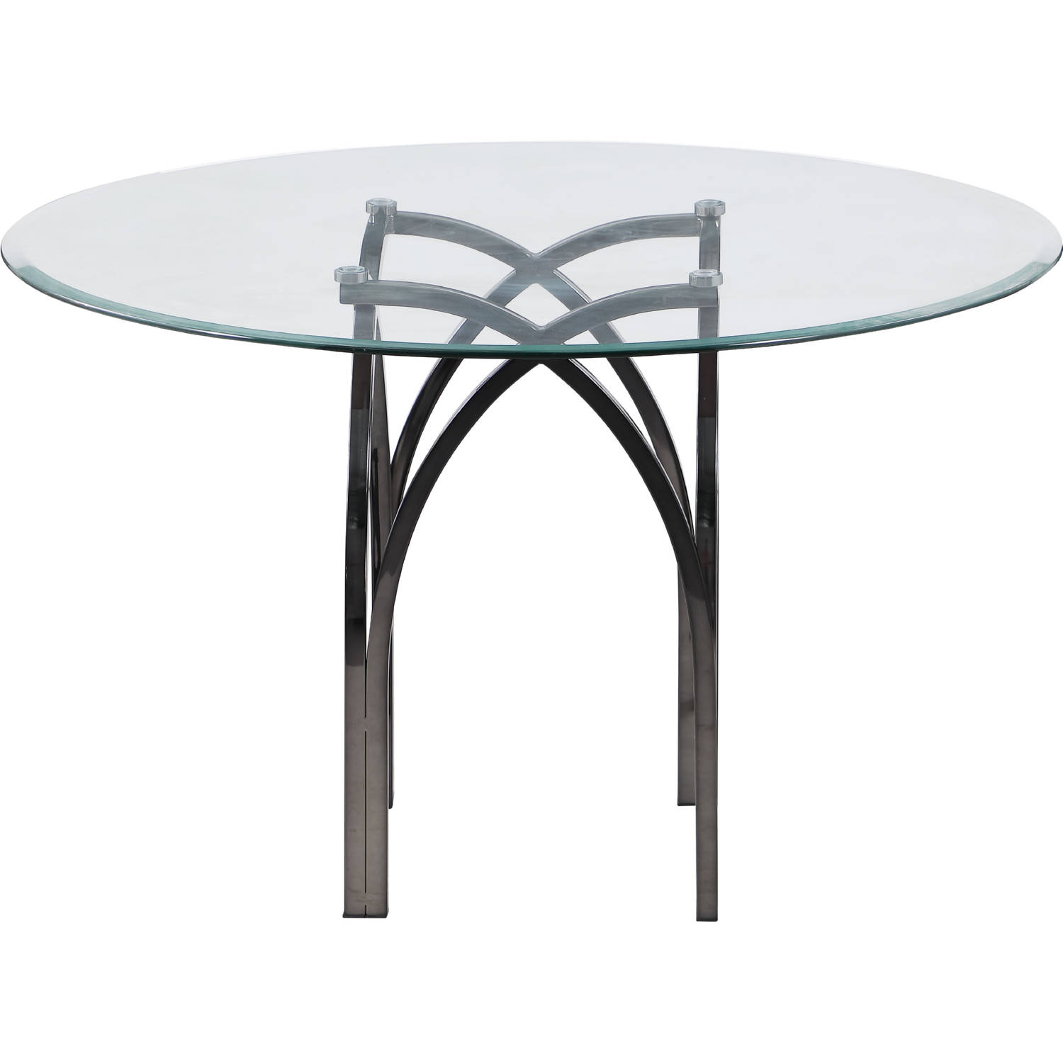 Chintaly JULIETTE-DT-BKC-RND Juliette 48" Round Dining Table in ...