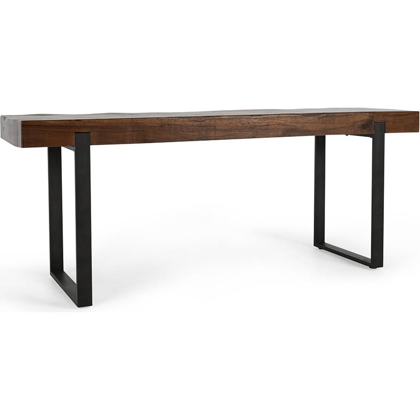 Classic Home 51011672 Duarte 92" Counter Dining Table in Live Edge ...