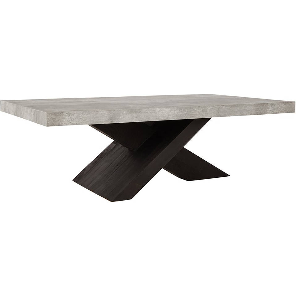 Classic Home 51031238 Durant Coffee Table in Reclaimed Black Pine with ...