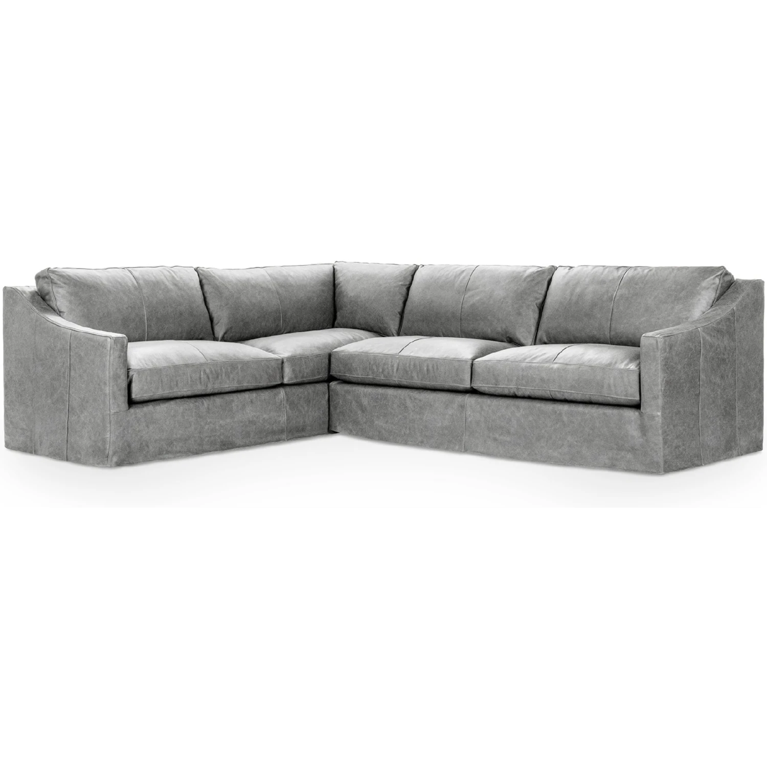 Classic Home 5310SC2EPDV Kipton Sectional Sofa in El Paso Dove Top ...