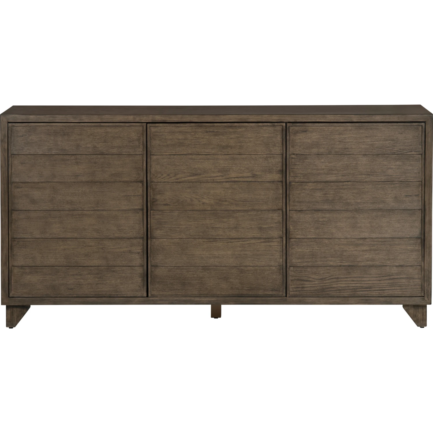 Crestview CVFDR1206 Kieran 72" 3 Door Media Credenza Sideboard in Deep ...