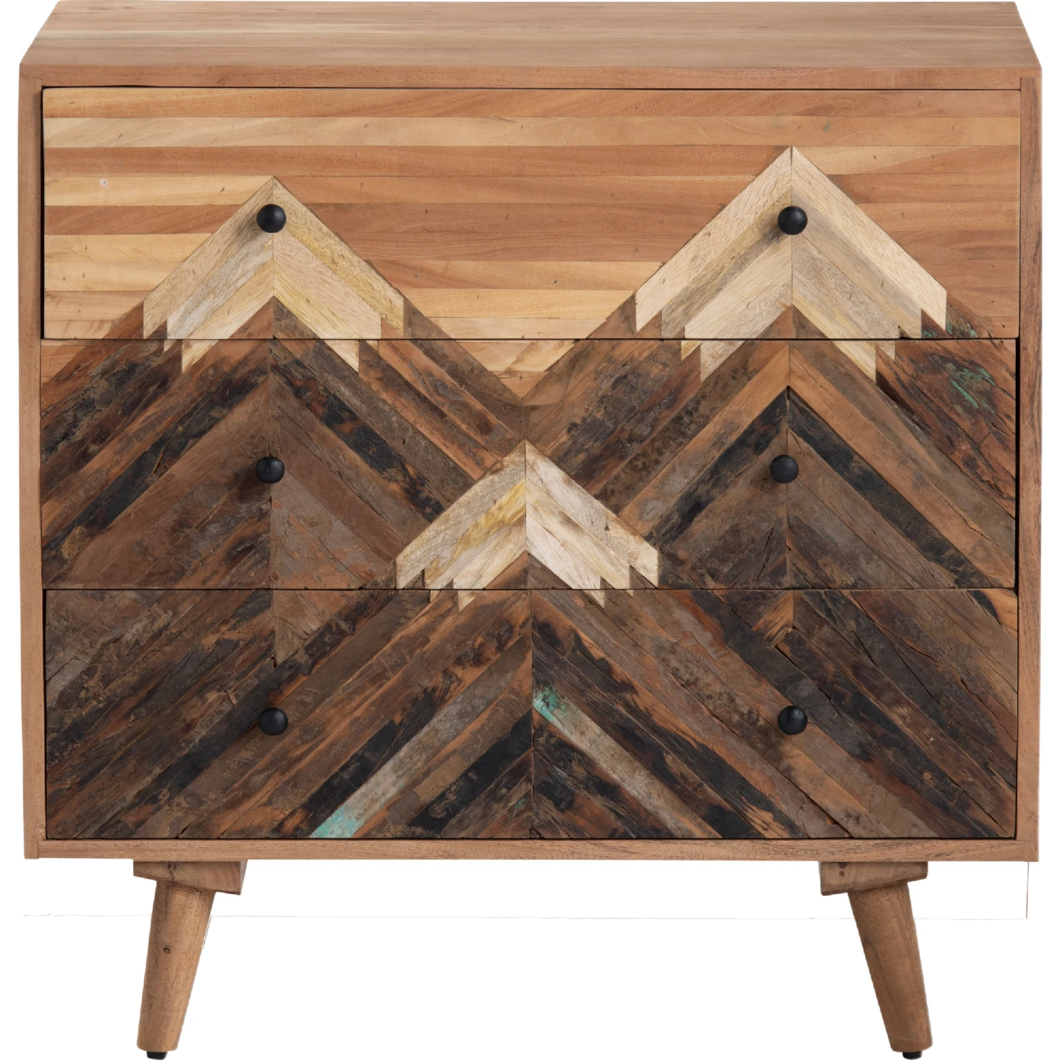 Crestview CVFNR4559 Sierra Nevada 3 Drawer Chest in Multicolor ...