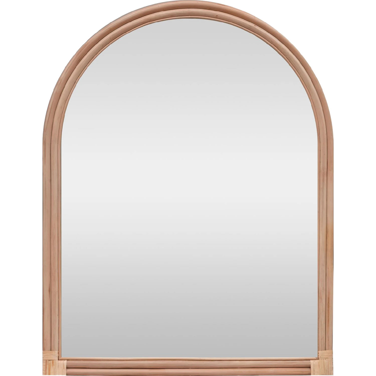 Crestview CVTMR1928 Ward Wall Mirror in Tan Finish
