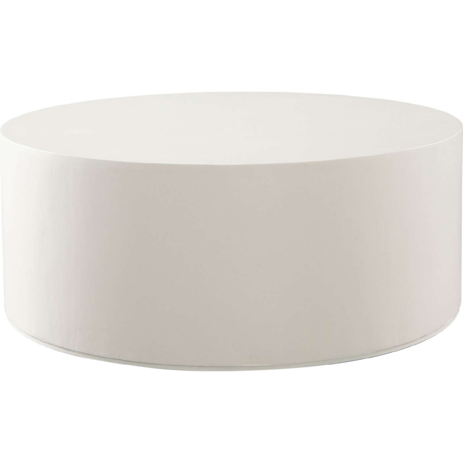 Diamond Sofa MONTAGERCTIV Montage Round Coffee Cocktail Table in Ivory ...