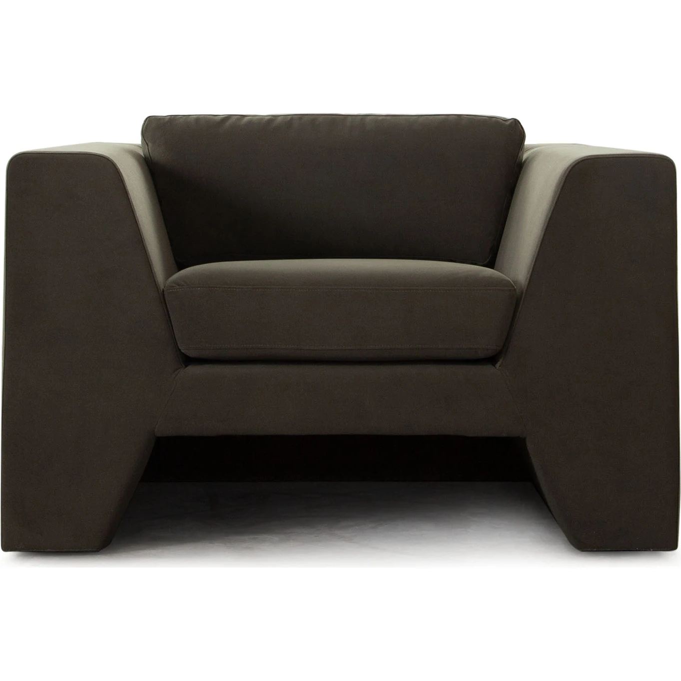 Diamond Sofa RIFTCHMO Rift Accent Chair in Winter Moss Green Performance Velvet