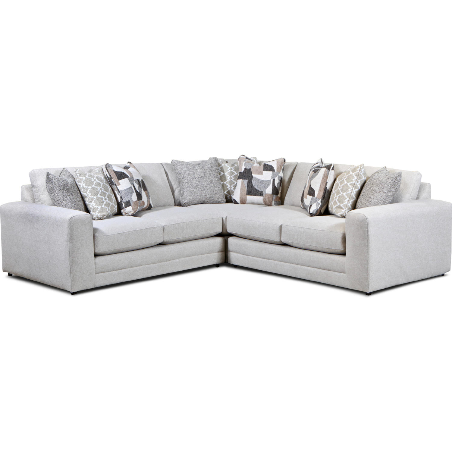 Southern Furniture 7003 21L+15+21R Gold Rush Antique Sectional ...