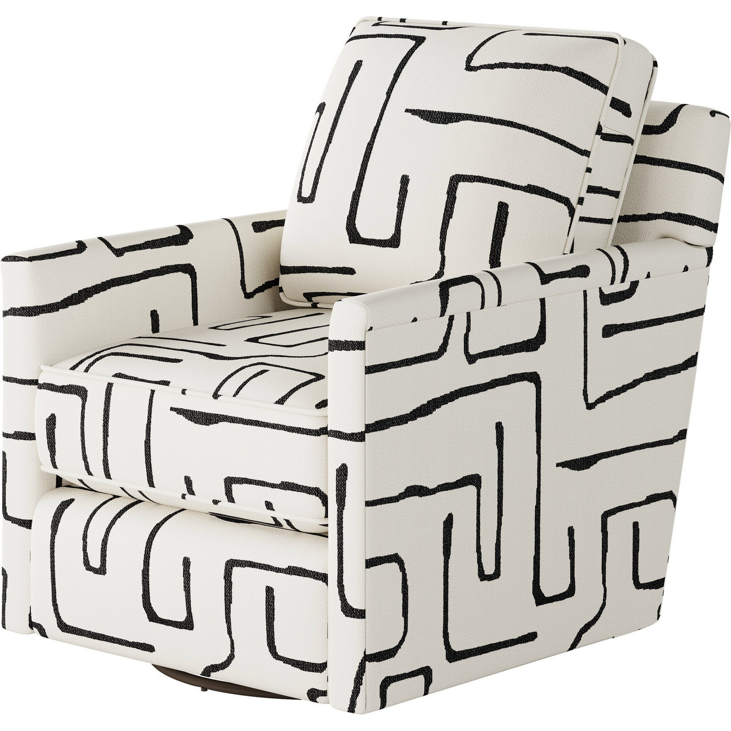 Southern Furniture 21-02G-C Fossil Ebony Swivel Glider Swivel Glider ...