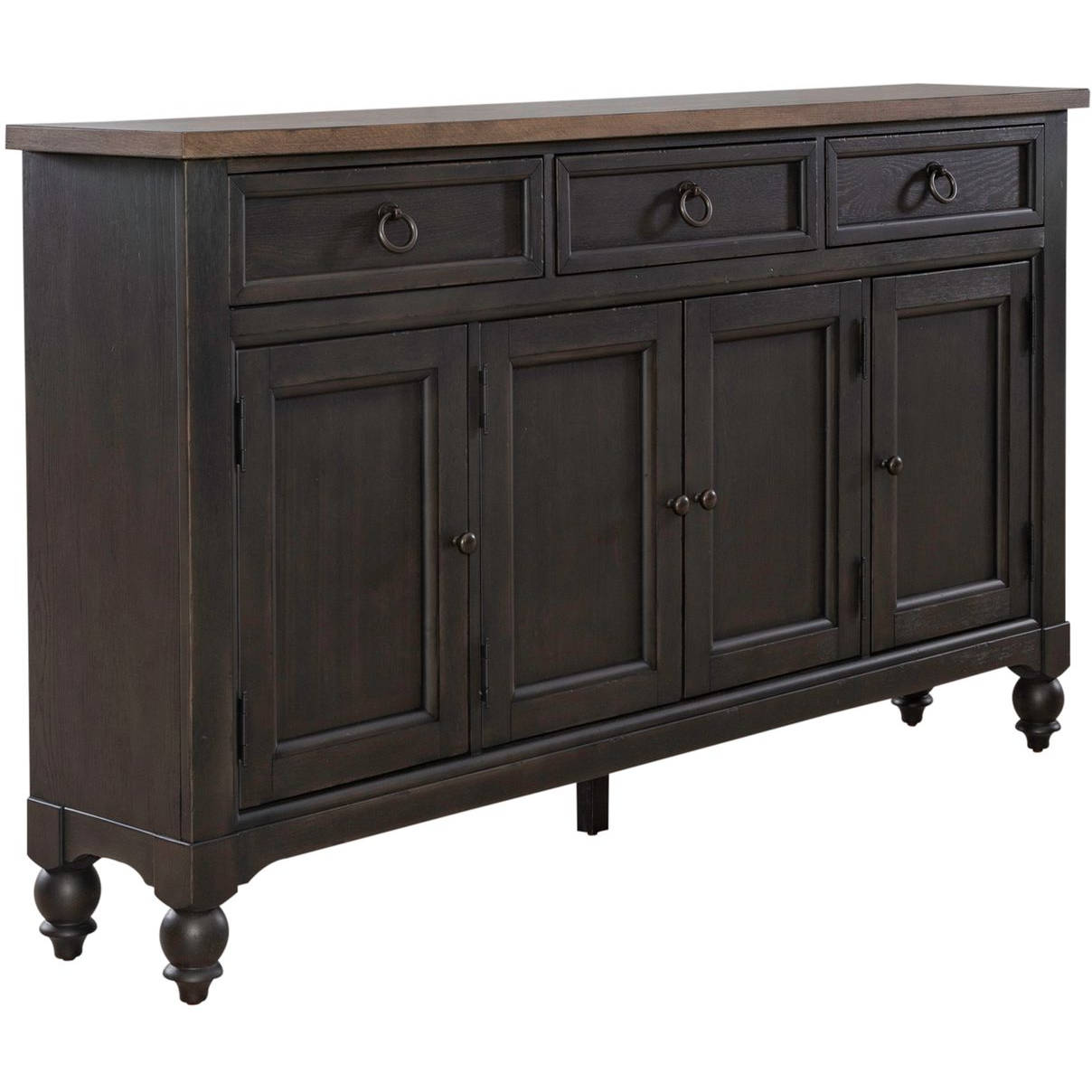 Liberty 615-HB7242-B Americana Farmhouse Hall Buffet in Dusty Taupe ...