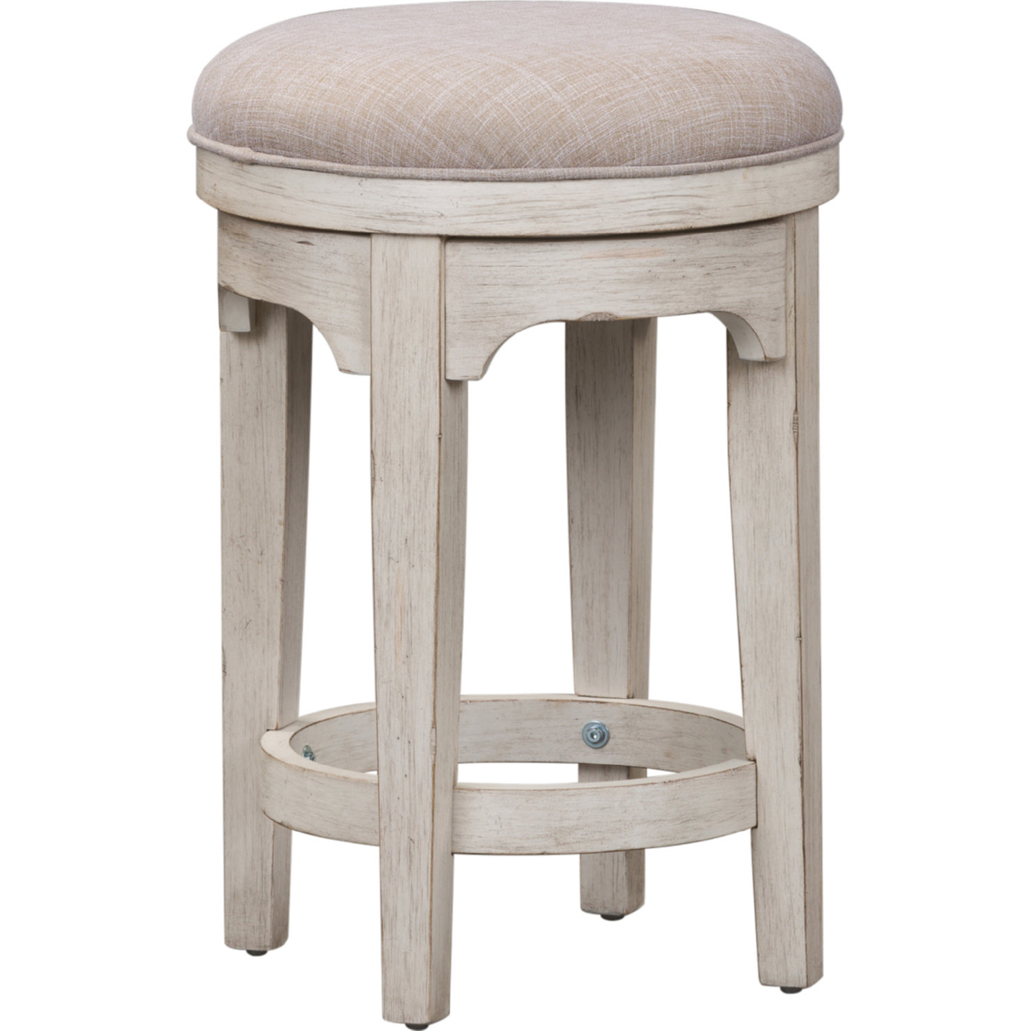 Liberty 652-OT9003 Farmhouse Reimagined Counter Swivel Stool in White ...