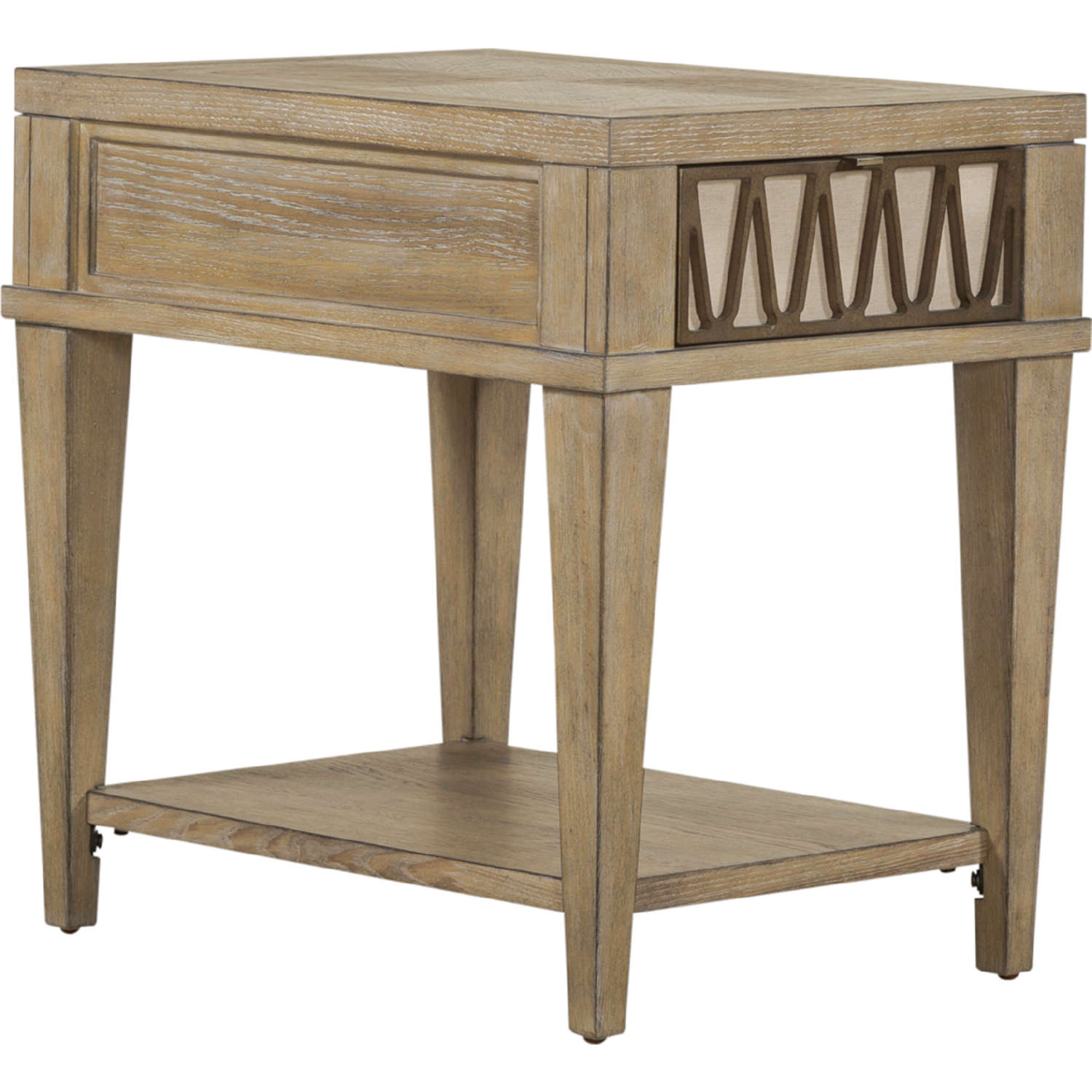 Liberty 809-OT1021 Devonshire Chair Side End Table in Weathered ...