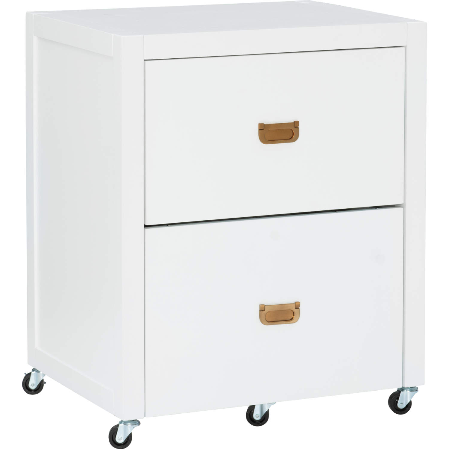 Linon PG147WHT01U Peggy File Cabinet in White