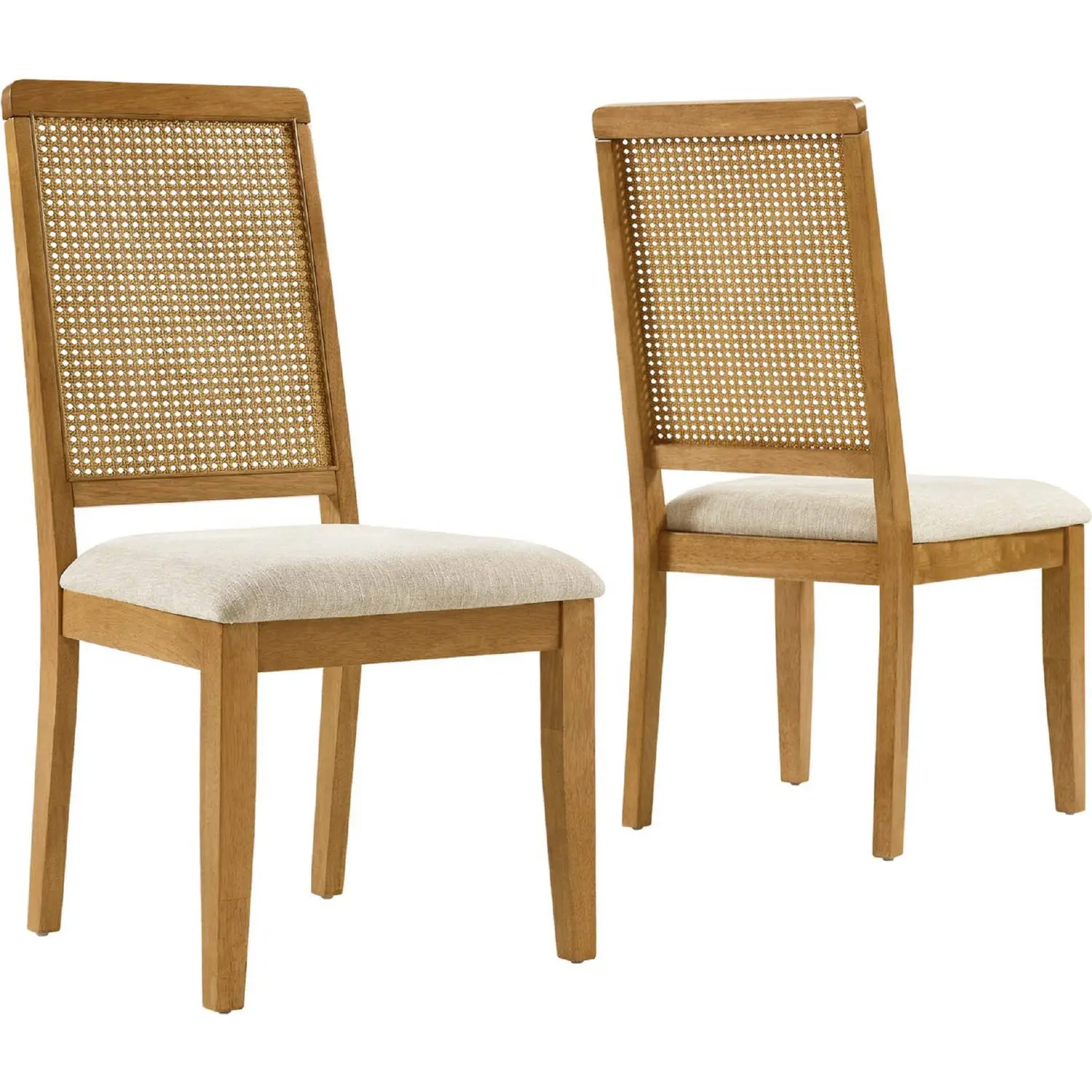 Modway EEI-6803-NAT-NAT-HLB Arlo Dining Chair in Natural Wood, PE ...
