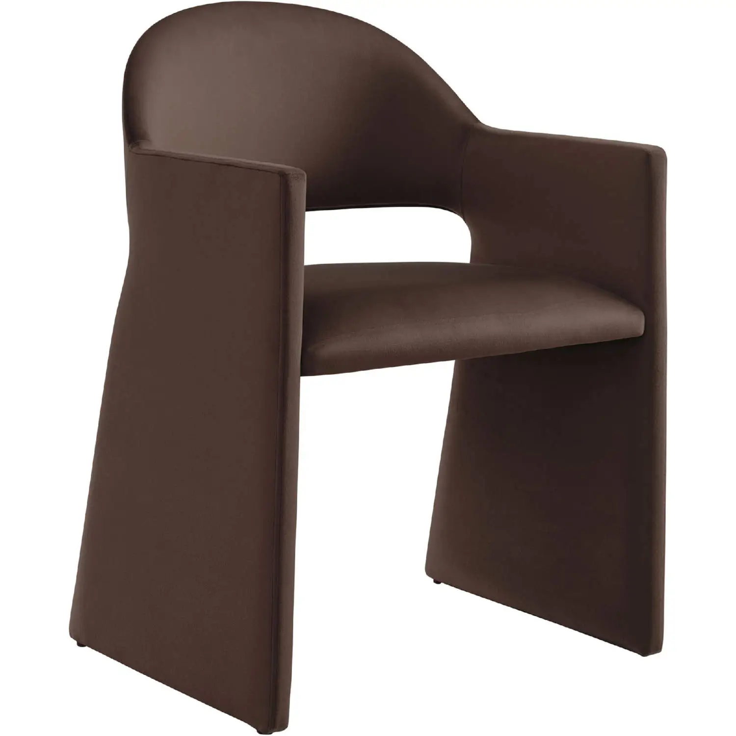 Modway EEI-7081-CHB Talia Dining Arm Chair in Chocolate Brown ...