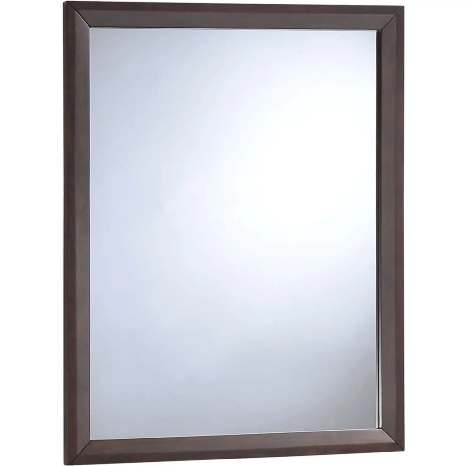 Modway MOD-5243-CAP Tracy Mirror in Cappuccino Finish Wood