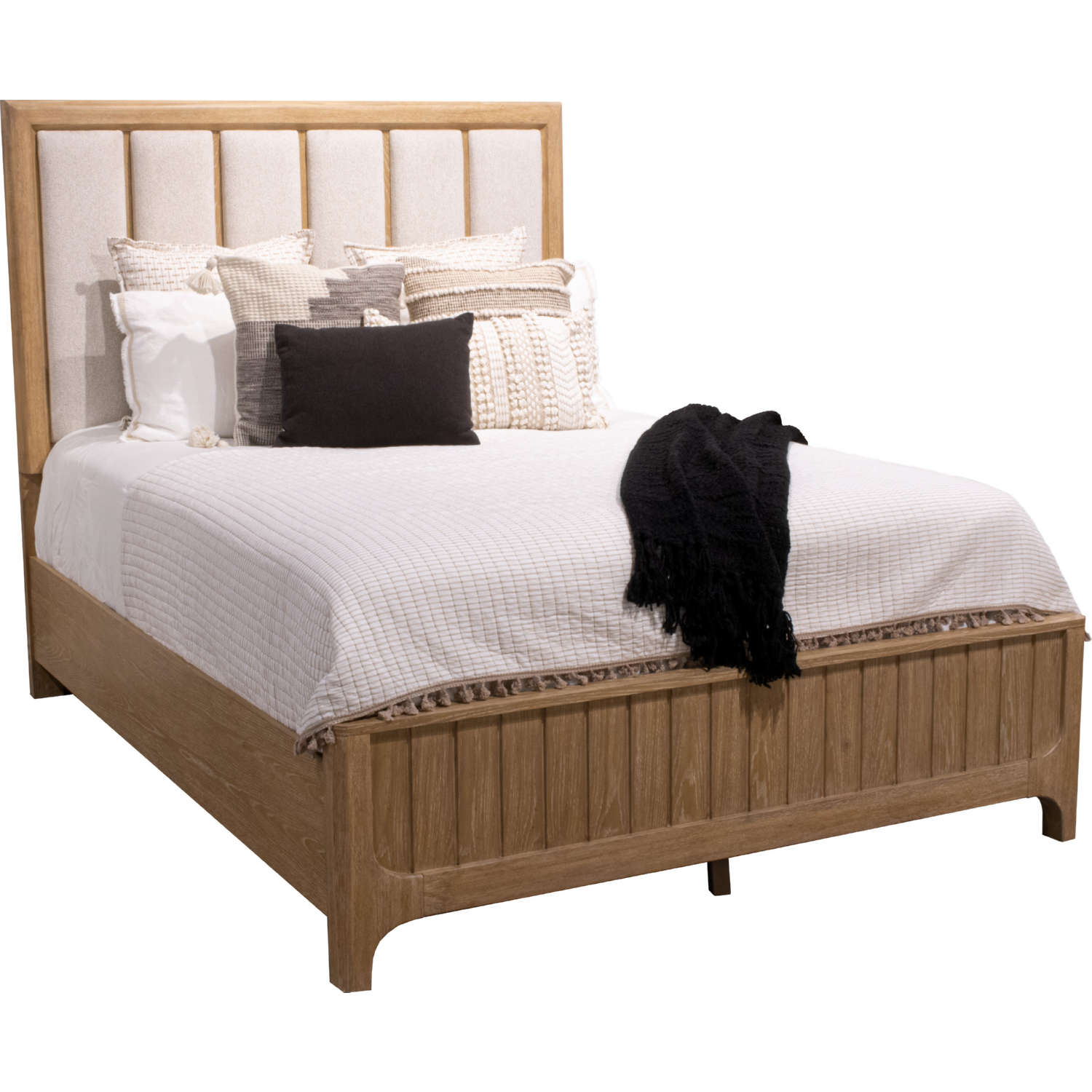 Parker House BESC#1250-3 Escape Queen Panel Bed in Glazed Natural Oak ...