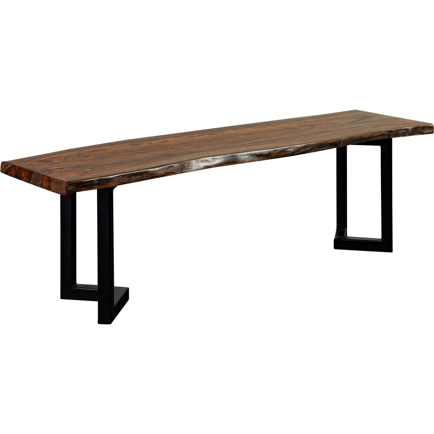 Porter Designs 07-196-13-BN58HV-KIT Manzanita Dining Bench in Brown ...