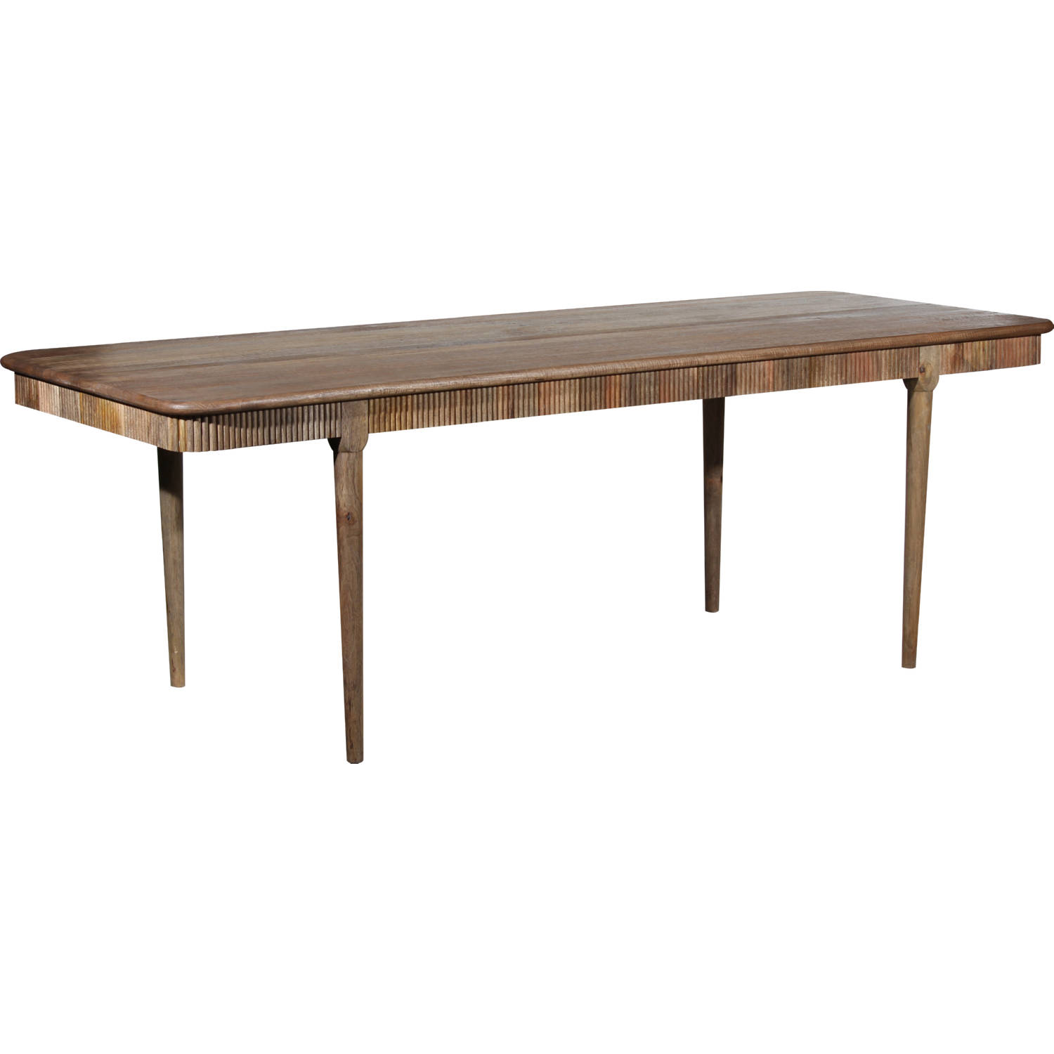 Porter Designs 07-108-01-2345 Petra 90" Dining Table in Natural Solid Wood