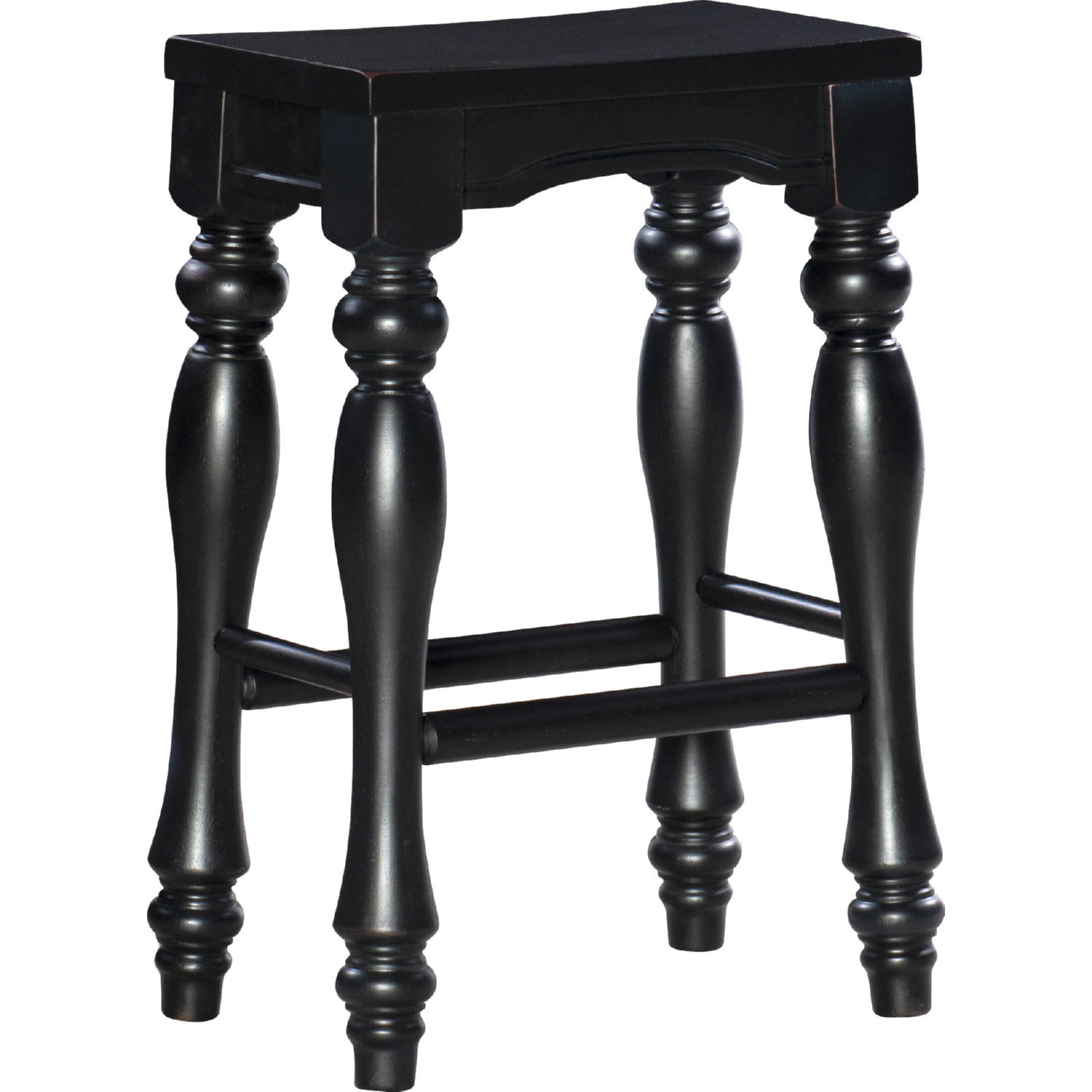 Powell 318-444X Pennfield Kitchen Island Counter Stool in Sanded Black ...