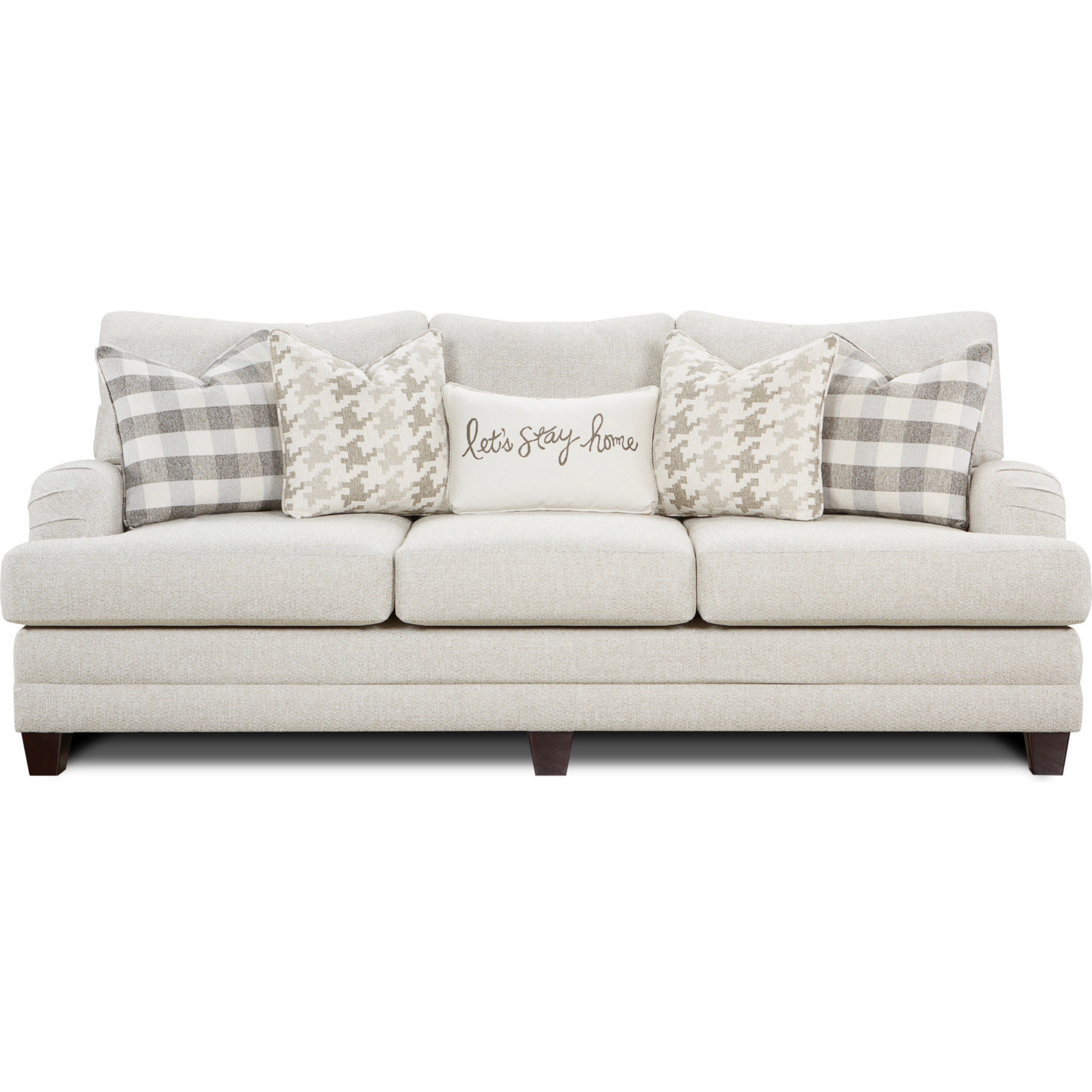 Southern Furniture 4480 Basic Wool Sofa 4480 Sofa in Off White ...
