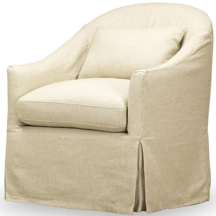 Spectra Becky Slip Cover Swivel Glider Chair - TN Becky Swivel Glider ...