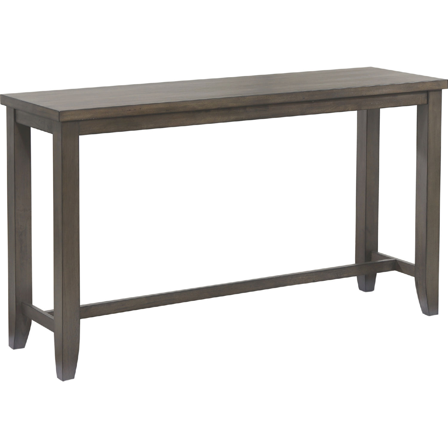 Sunset DLU-EL6518 Shades of Gray 65" Counter Dining Table in Weathered Gray