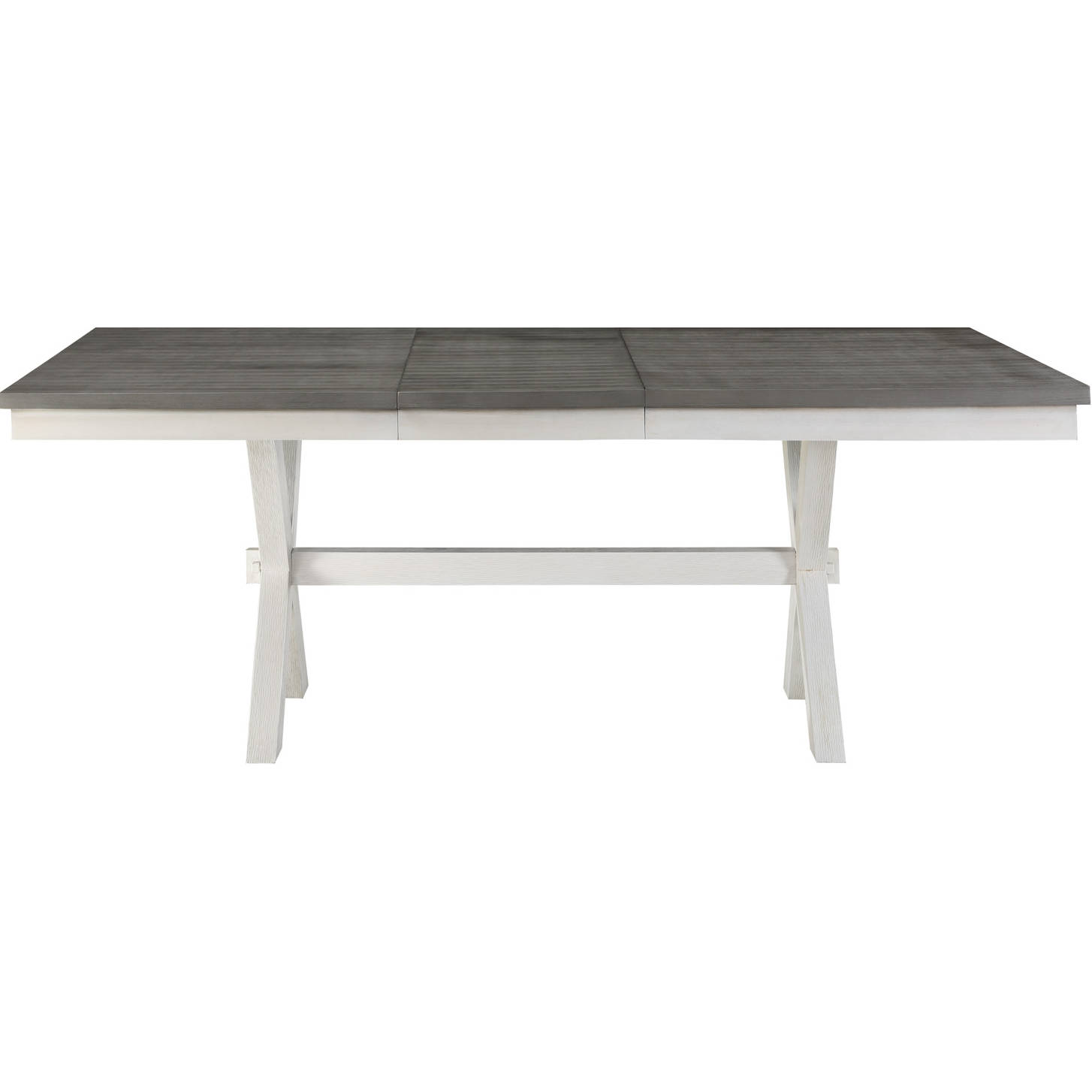 Vilo Home VH6000 Lido Bay 60" Extention Dining Table in Wire Brushed ...